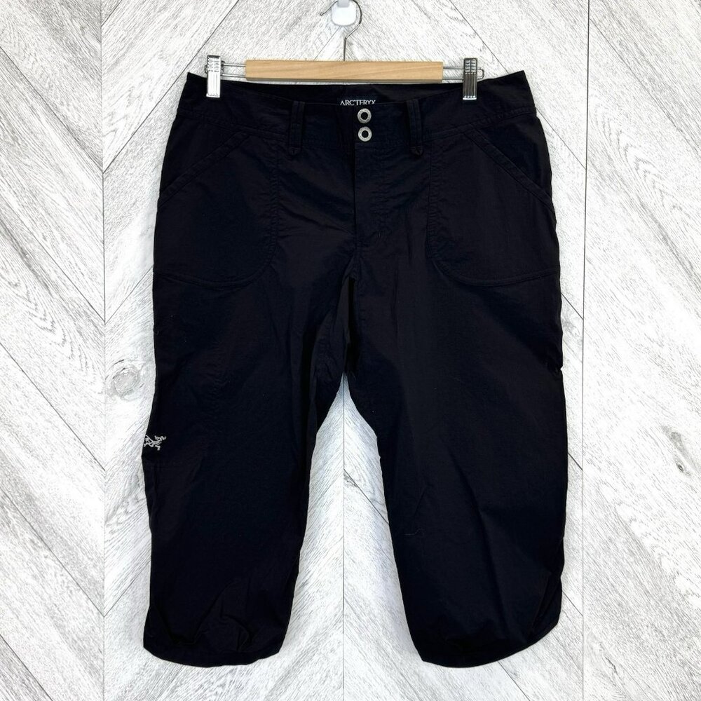 Arcteryx Parapet Capri Crop Pants Womens Size 10 Blac… - Gem